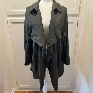 SHEIN | Jackets & Coats | Nwot Shein Army Green Coat | Poshmark